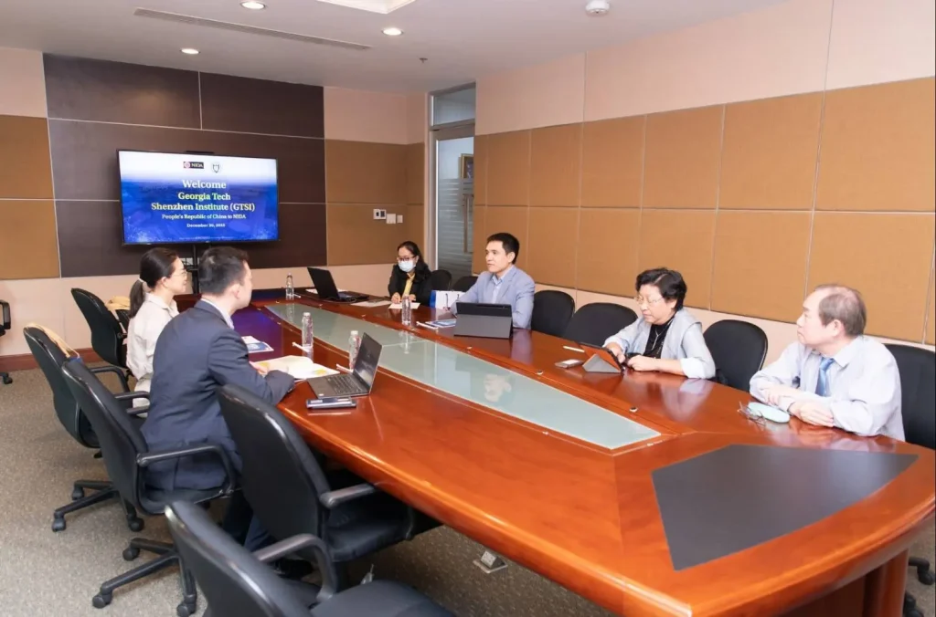 Georgia Tech Shenzhen Institute (GTSI) เยือนสถาบัน